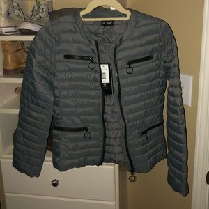 Me Jane | Jackets & Coats | Nwt Me Jane Gray Puffer Jacket | Poshmark